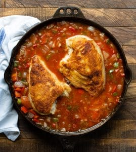 Chicken Cacciatore {Italian Hunter's Chicken} - The Seasoned Mom
