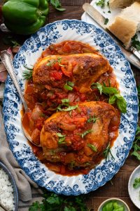 Chicken Cacciatore {Italian Hunter's Chicken} - The Seasoned Mom