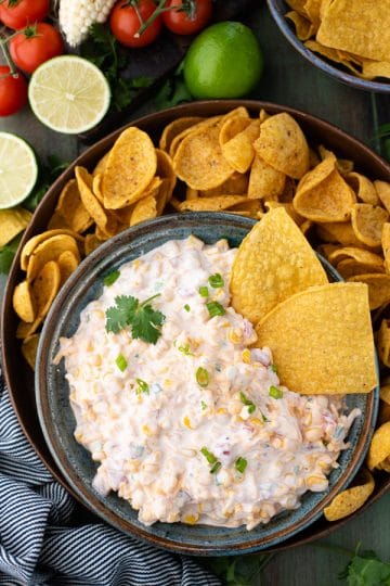 5-Minute Corn Dip - The Seasoned Mom
