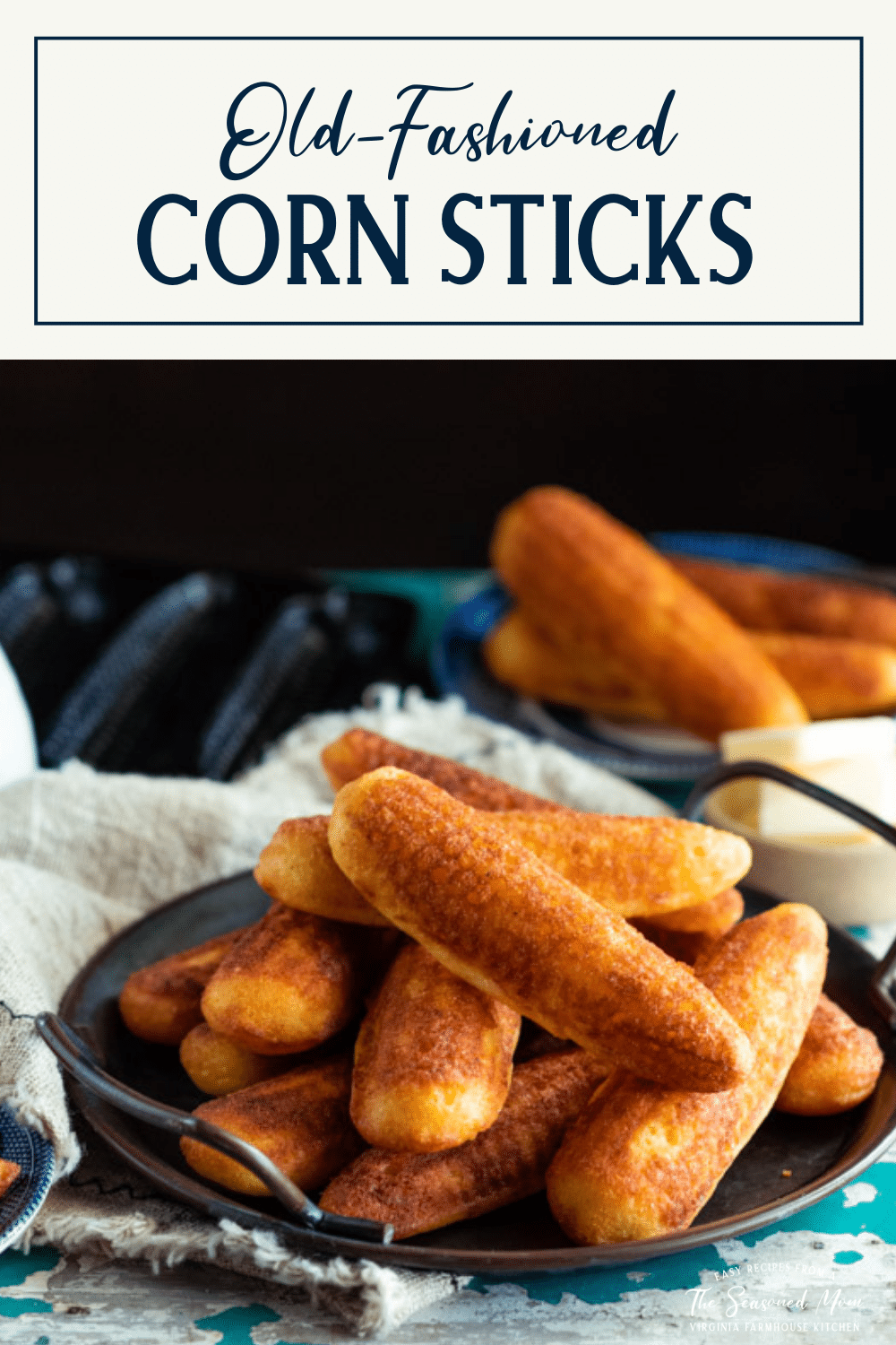 Old-Fashioned Southern Corn Sticks - The Seasoned Mom