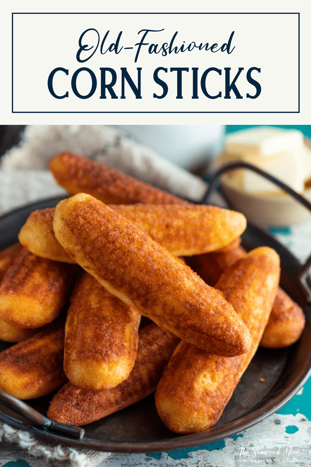 Old-Fashioned Southern Corn Sticks - The Seasoned Mom