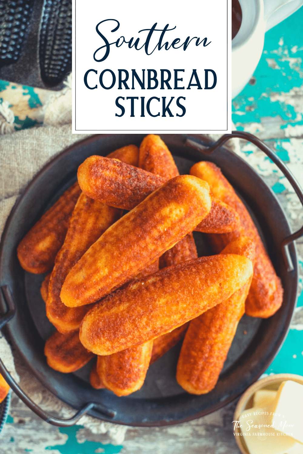 Old-Fashioned Southern Corn Sticks - The Seasoned Mom