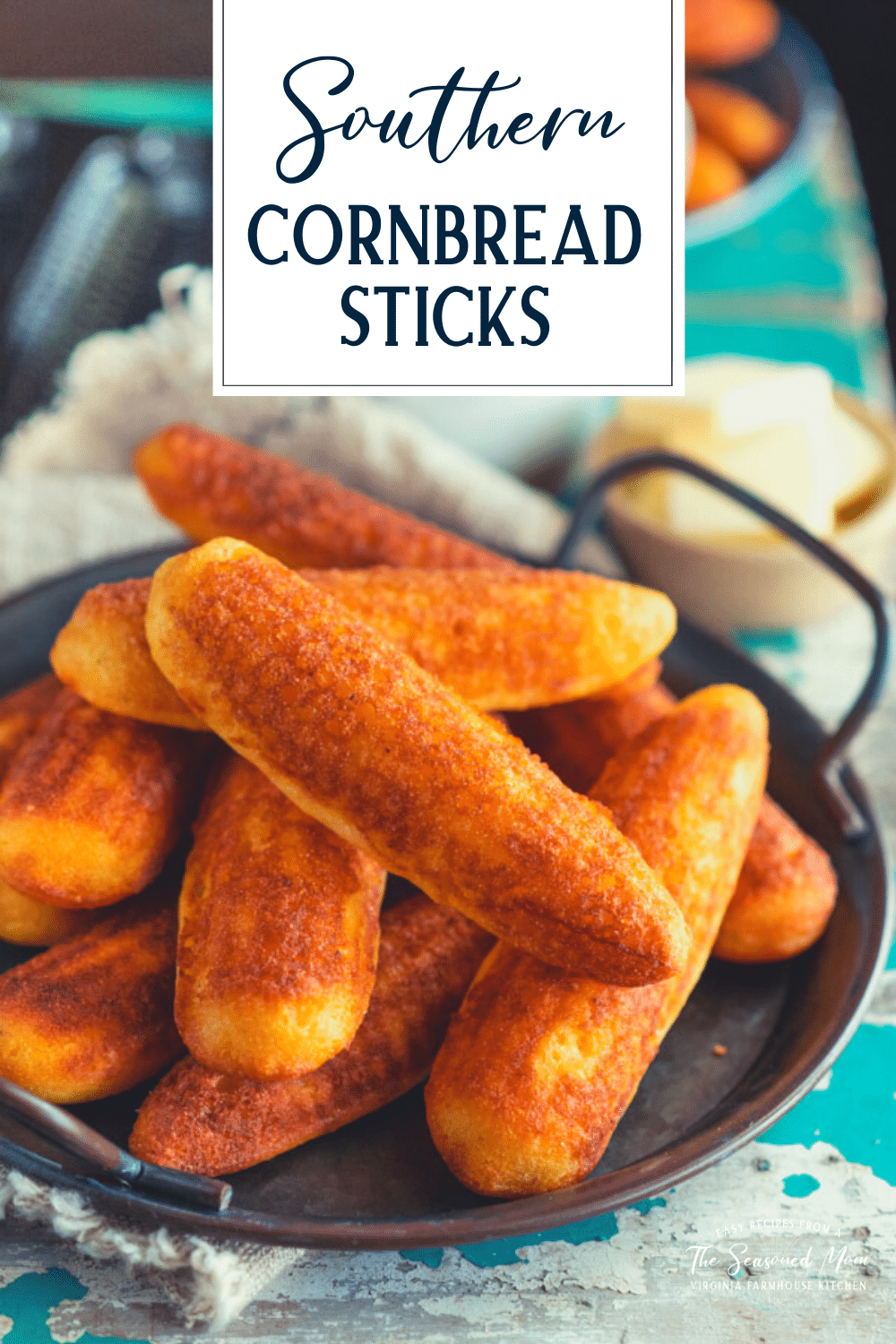 Old-Fashioned Southern Corn Sticks - The Seasoned Mom