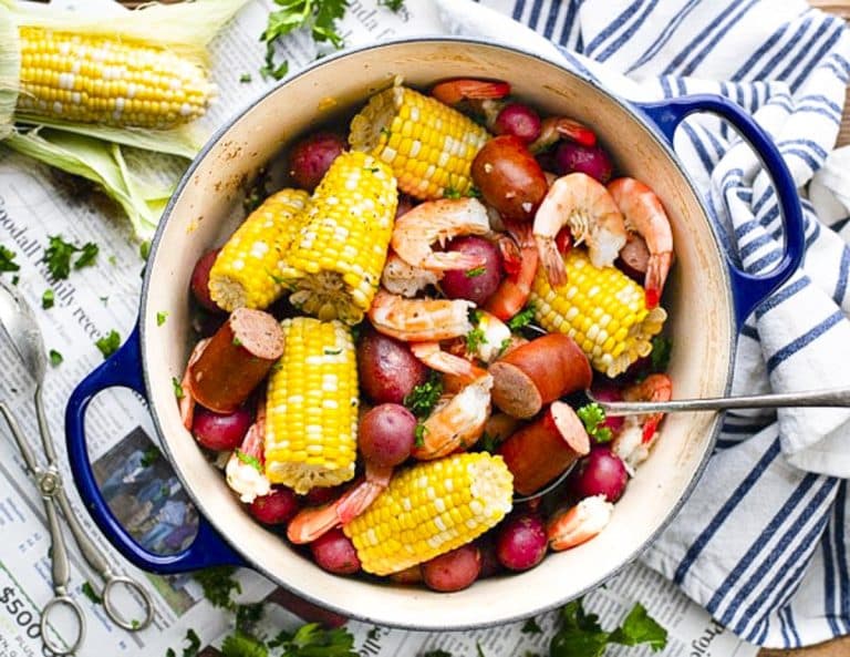 Frogmore Stew (Lowcountry Boil) - The Seasoned Mom