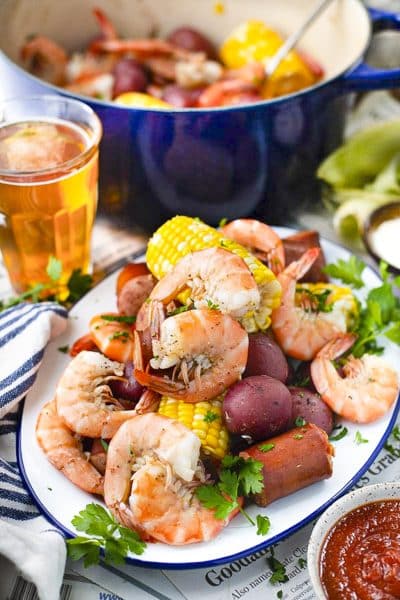 Frogmore Stew (Lowcountry Boil) - The Seasoned Mom