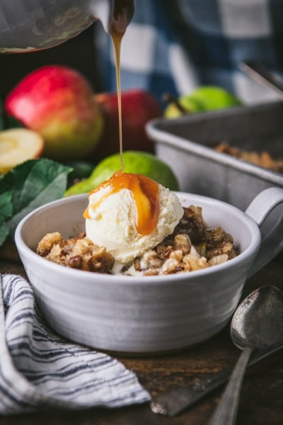 Pear Crisp - The Seasoned Mom