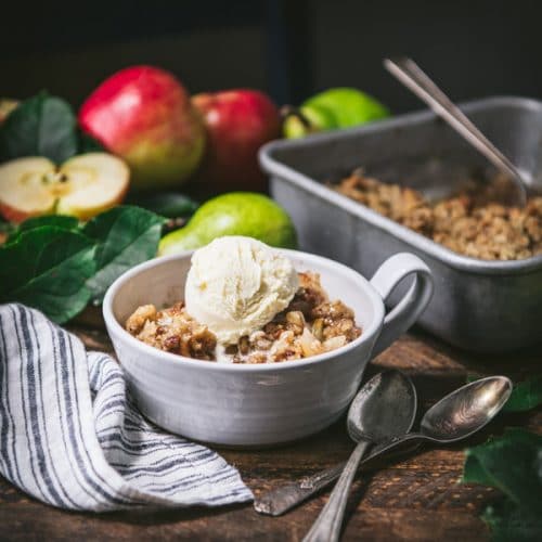 Pear Crisp - The Seasoned Mom