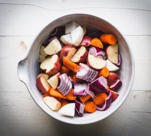 Roasted Root Vegetables with Balsamic - The Seasoned Mom