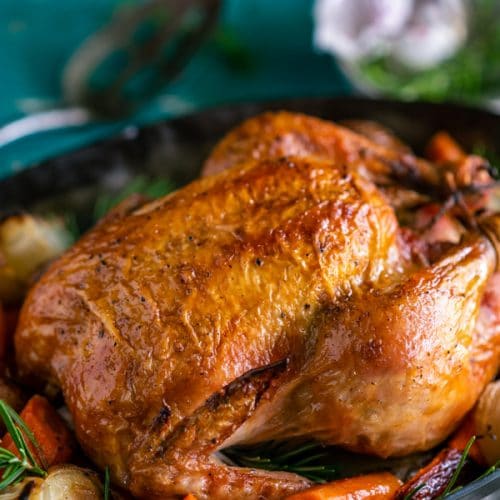 Rosemary Oven Roasted Chicken - The Seasoned Mom