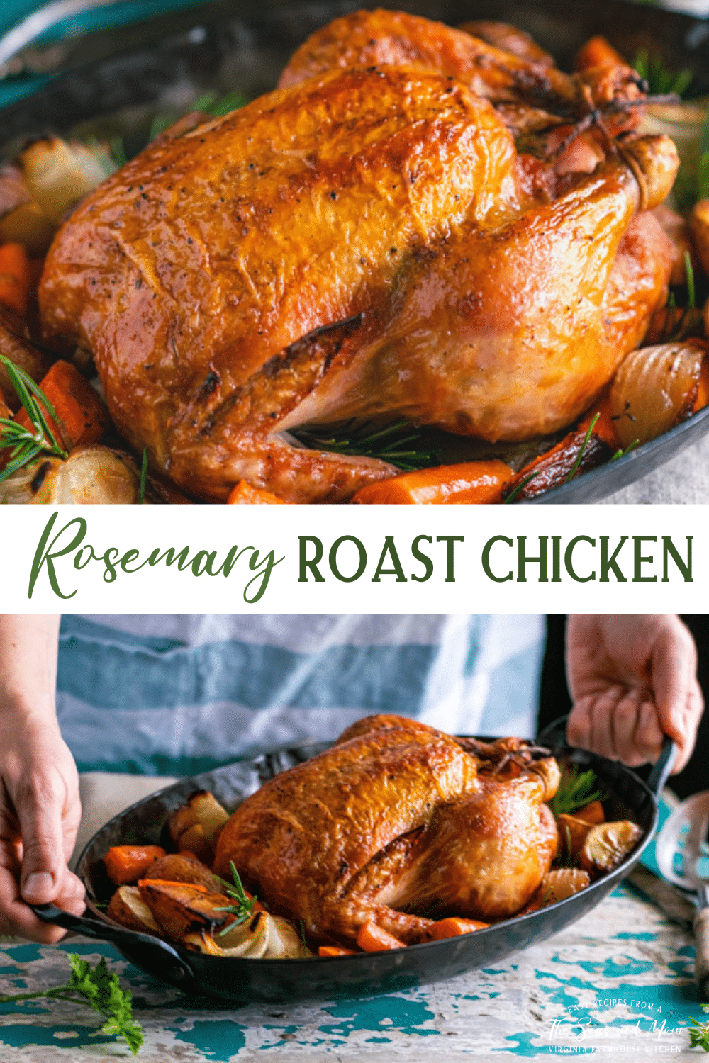 Rosemary Oven Roasted Chicken - The Seasoned Mom