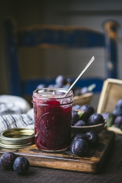 Old-Fashioned Damson Plum Pie - The Seasoned Mom