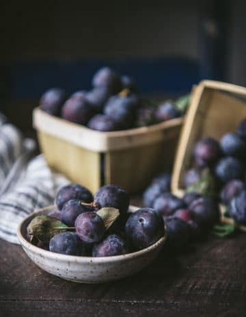Old-Fashioned Damson Plum Pie - The Seasoned Mom