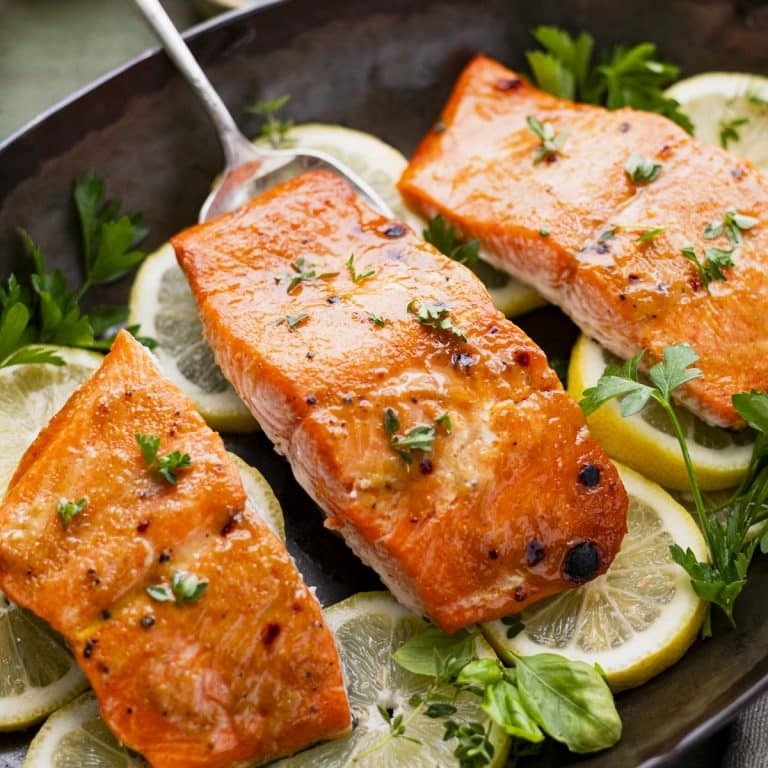 Roasted Old Bay Salmon - The Seasoned Mom