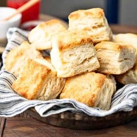 Flaky Biscuits (a Farmhouse Favorite!) - The Seasoned Mom