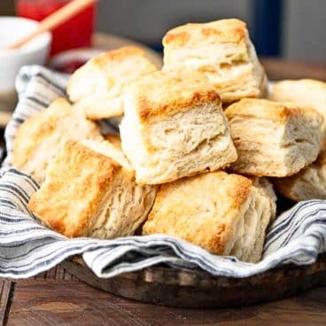 Flaky Biscuits (a Farmhouse Favorite!) - The Seasoned Mom