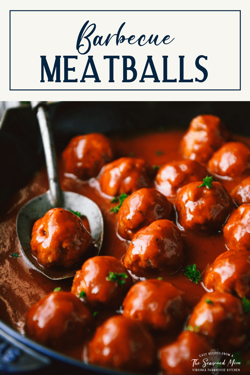 BBQ Meatballs - The Seasoned Mom
