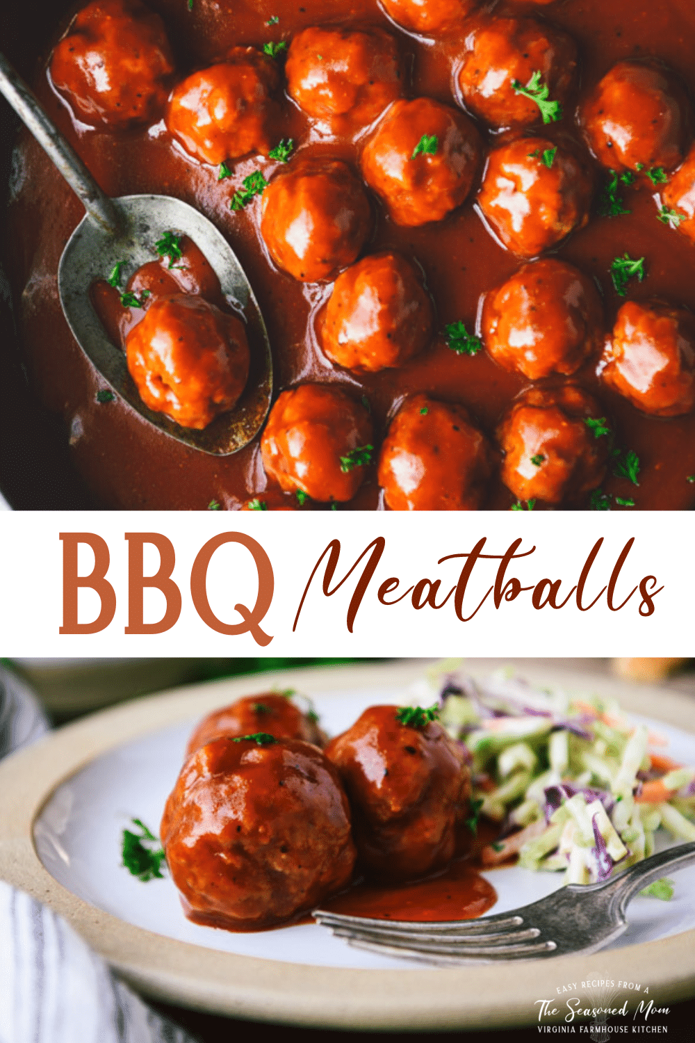 BBQ Meatballs - The Seasoned Mom