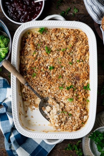 Chicken and Stuffing Casserole - The Seasoned Mom