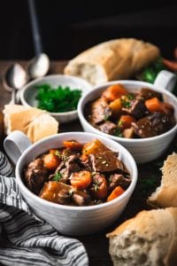 Beef Burgundy {Beef Bourguignon} - The Seasoned Mom