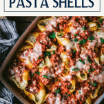 The Best Stuffed Pasta Shells - The Seasoned Mom