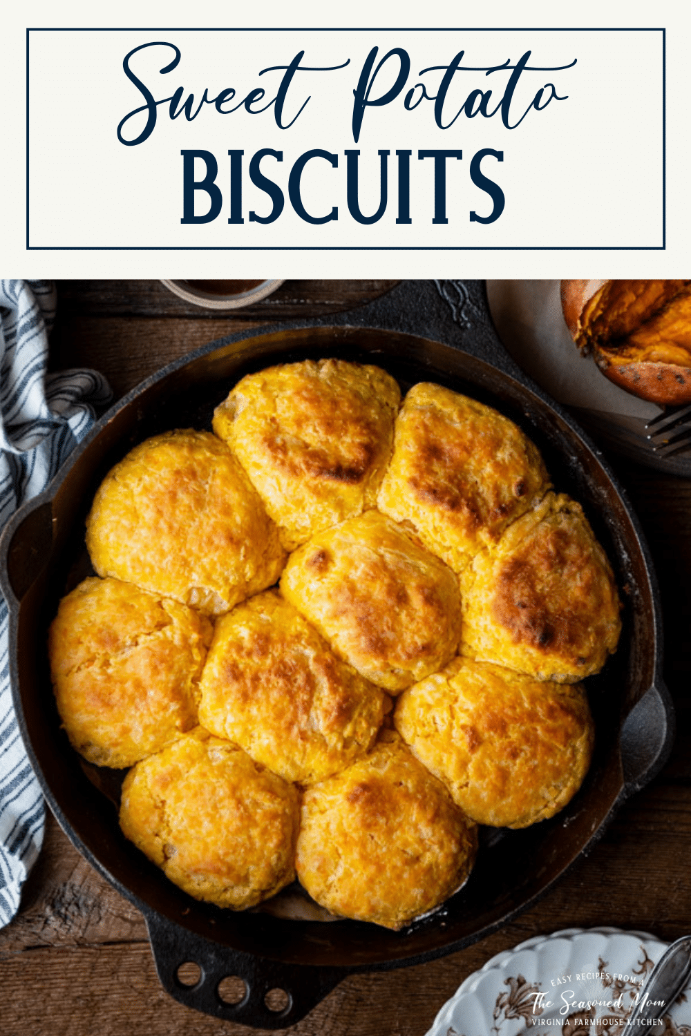 Grandma's Sweet Potato Biscuits - The Seasoned Mom