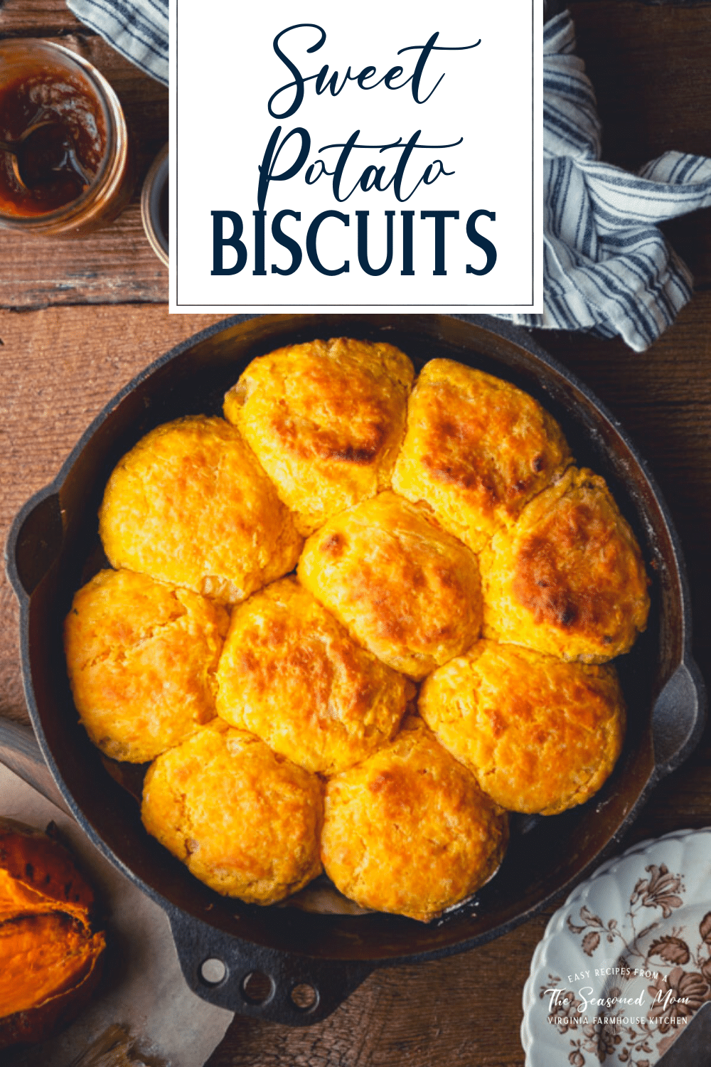Grandma's Sweet Potato Biscuits - The Seasoned Mom