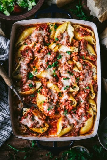 The Best Stuffed Pasta Shells - The Seasoned Mom