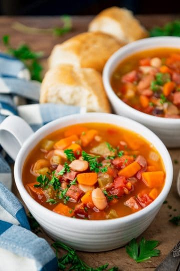 The Best Bean Soup Recipe - The Seasoned Mom