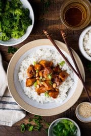 Baked General Tso Chicken Recipe - The Seasoned Mom