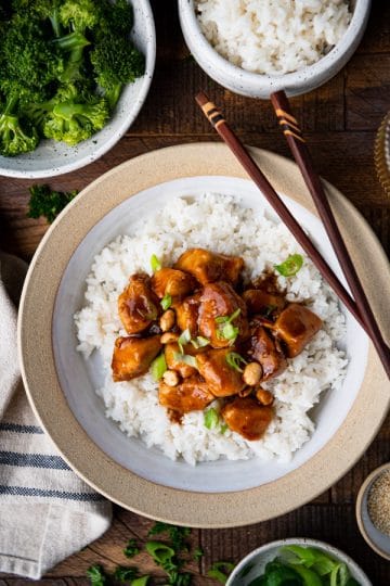 Baked General Tso Chicken Recipe - The Seasoned Mom