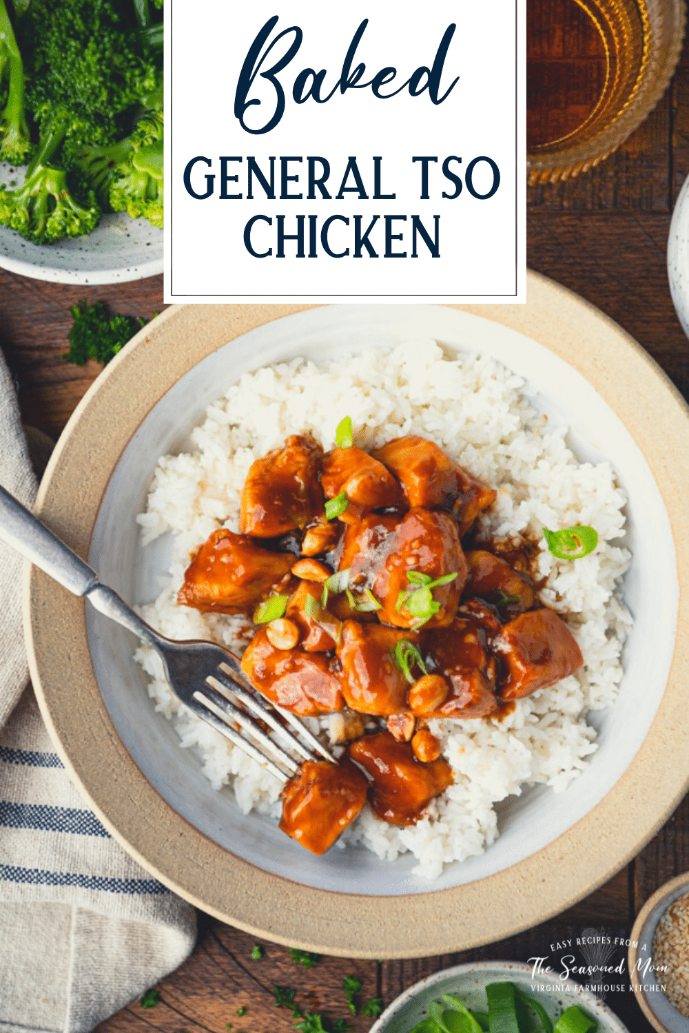 Baked General Tso Chicken Recipe - The Seasoned Mom