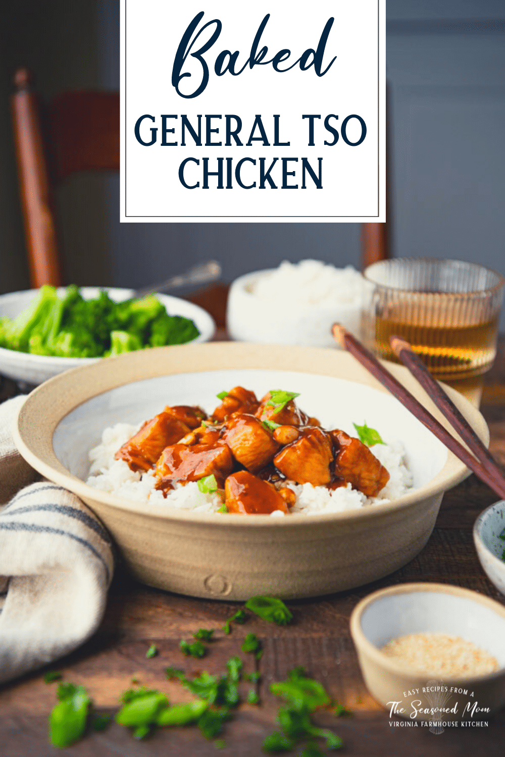 Baked General Tso Chicken Recipe - The Seasoned Mom
