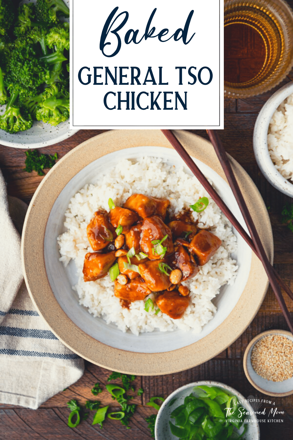 Baked General Tso Chicken Recipe - The Seasoned Mom