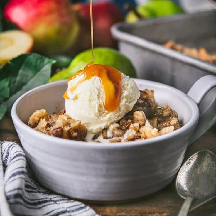 Pear Crisp - The Seasoned Mom