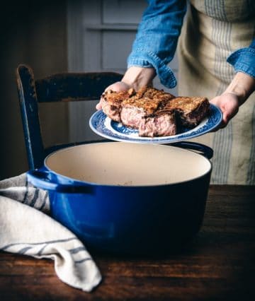 Braised Beef with Red Wine and Tomatoes - The Seasoned Mom
