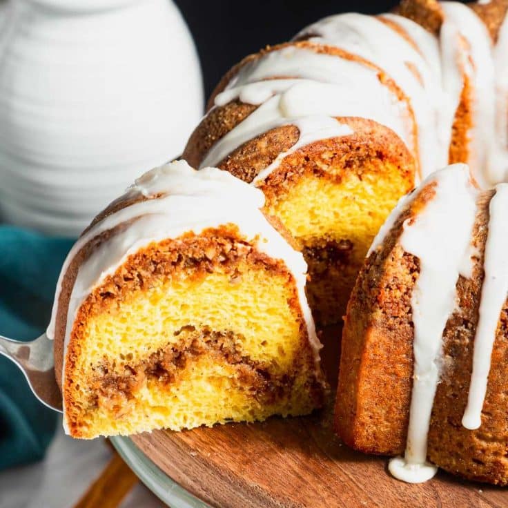 Cinnamon Streusel Cake Mix Coffee Cake