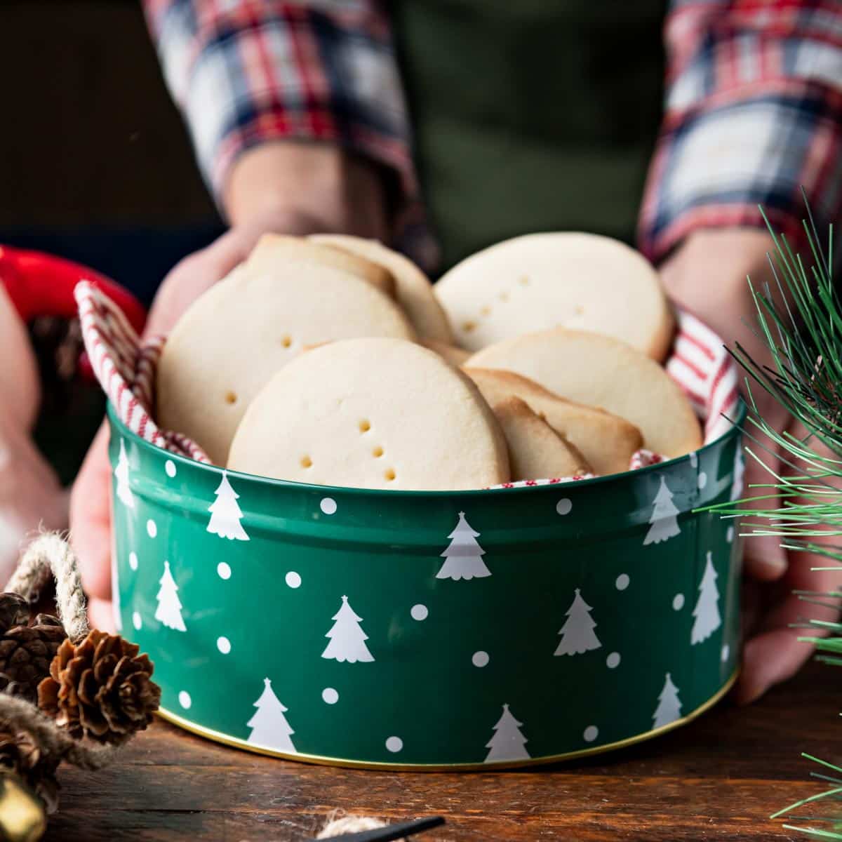 3-Ingredient Scottish Shortbread Cookies - The Seasoned Mom