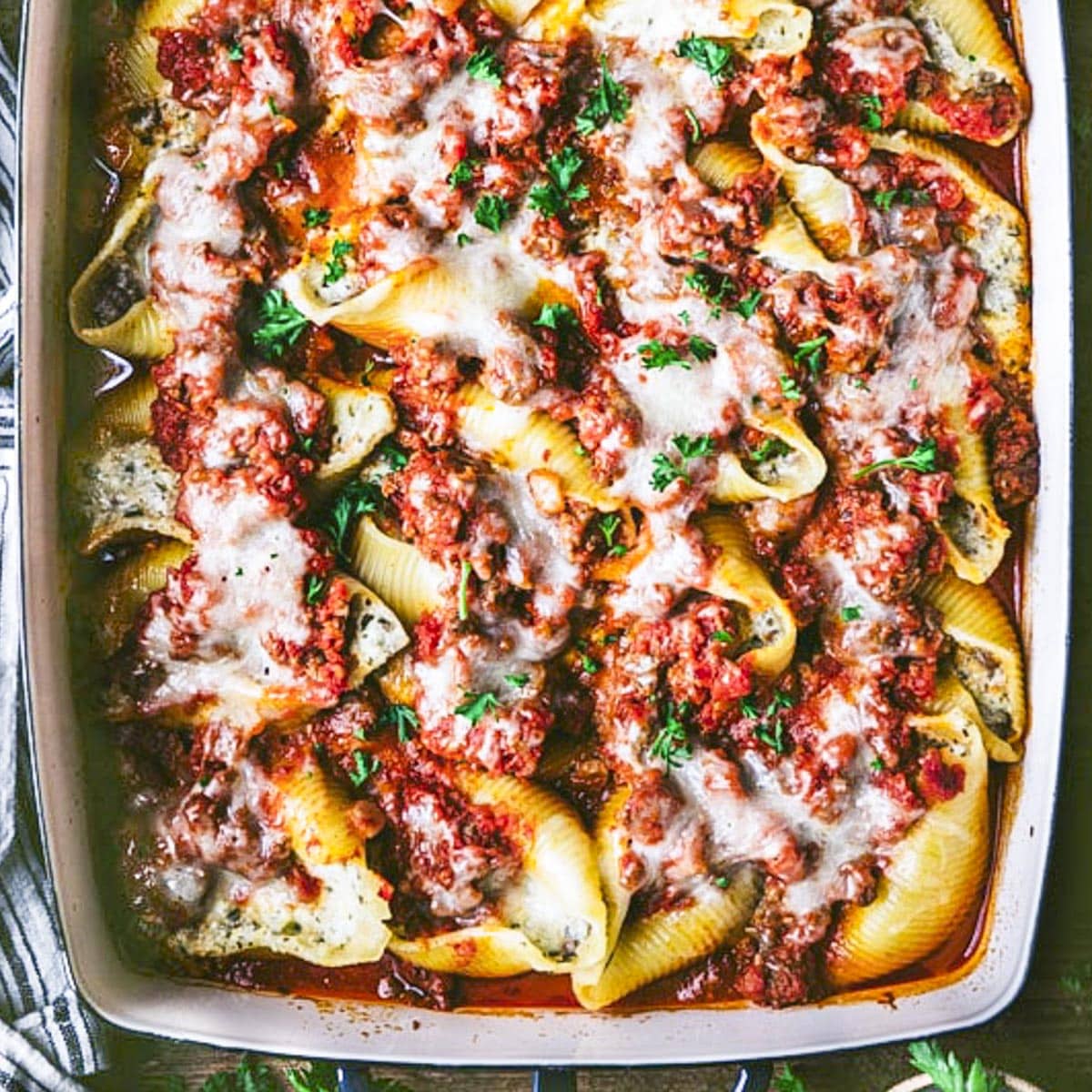 The Best Stuffed Pasta Shells - The Seasoned Mom