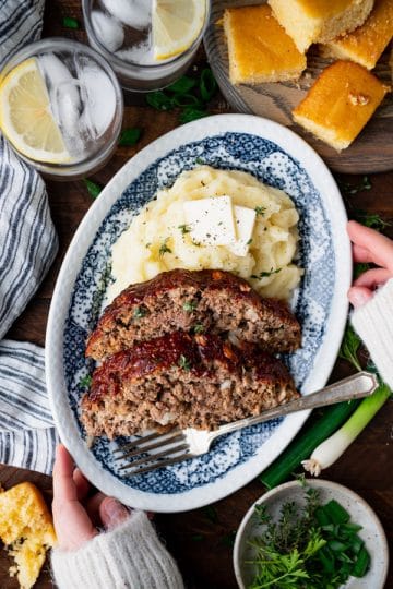 Southern Meatloaf Recipe - The Seasoned Mom