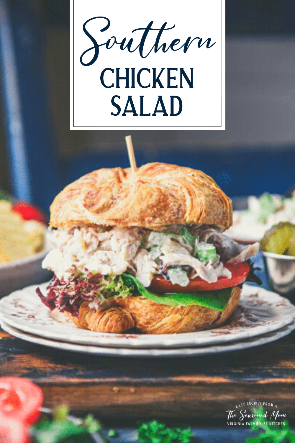 Southern Chicken Salad Recipe - The Seasoned Mom