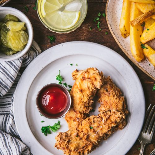 Fried Chicken Tenders - The Seasoned Mom