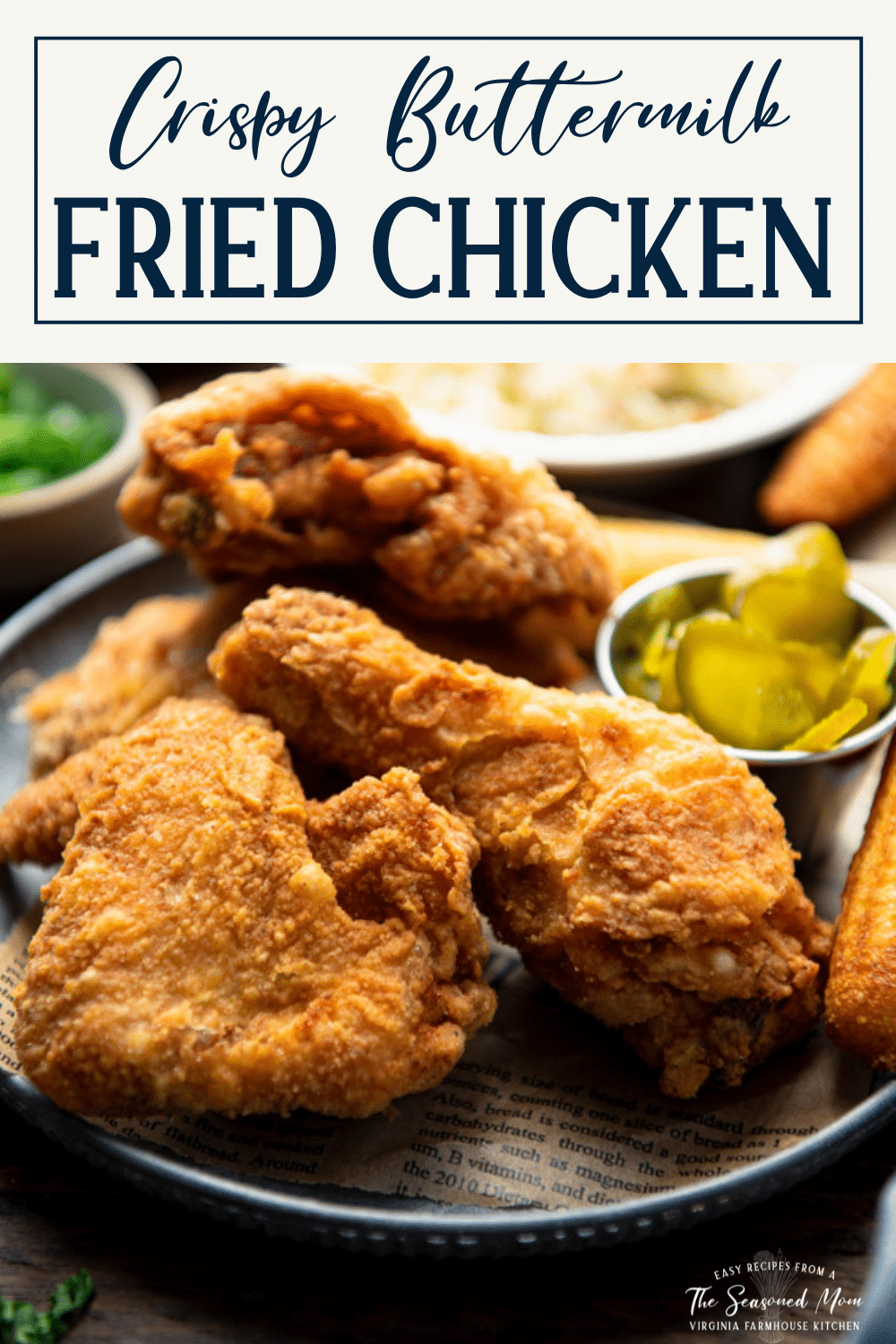 Fried Chicken Recipe - The Seasoned Mom