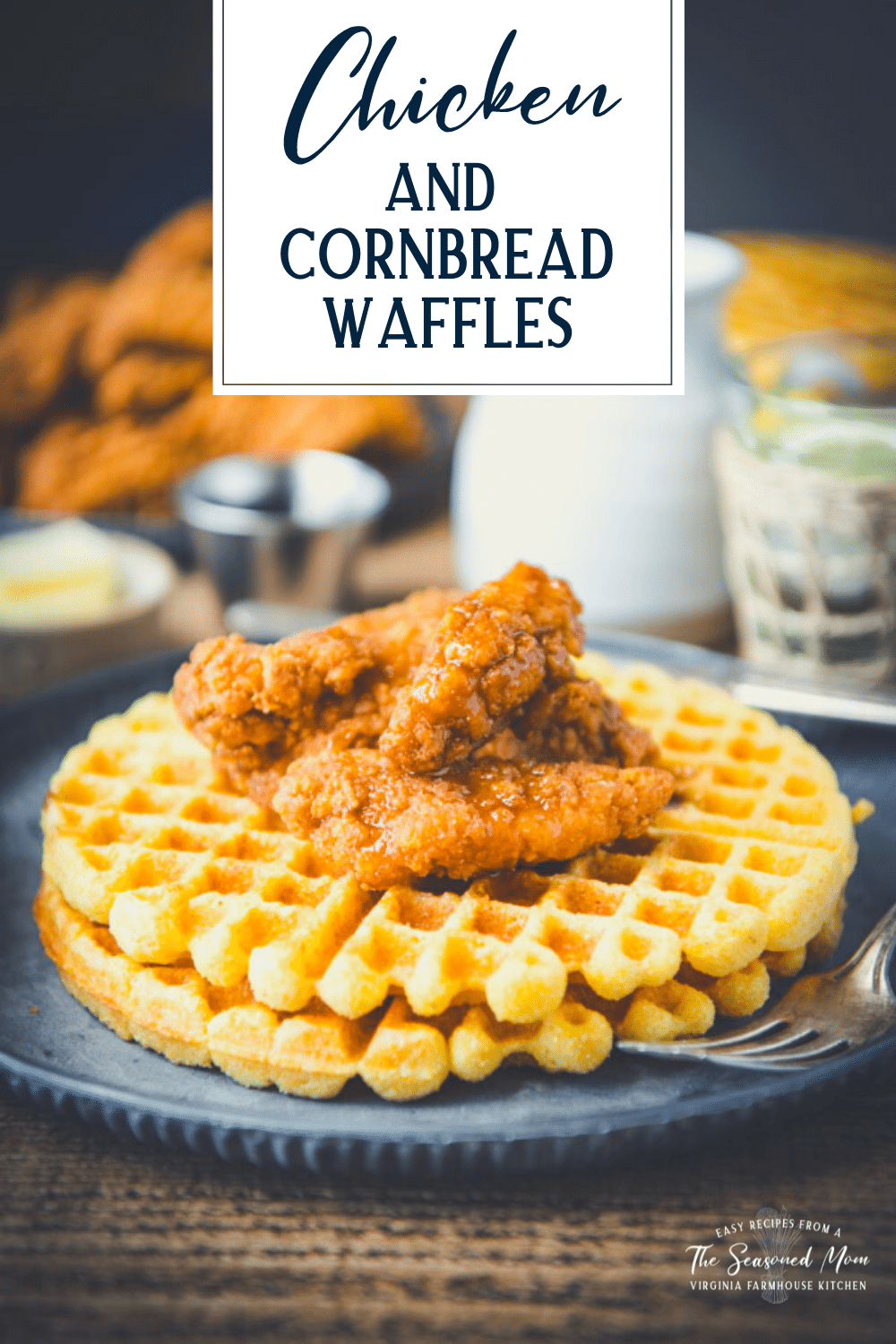 Chicken and Waffles - The Seasoned Mom