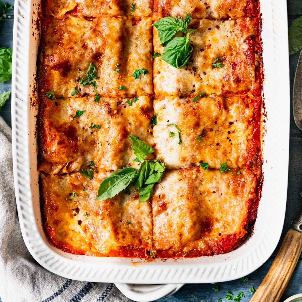 Quick and Easy Spinach Lasagna Recipe - The Seasoned Mom