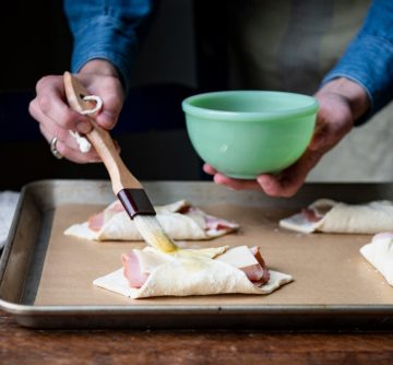 Puff Pastry Ham and Cheese Hot Pockets - The Seasoned Mom