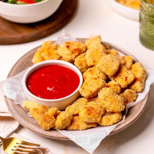 Easy Baked Parmesan Chicken Bites