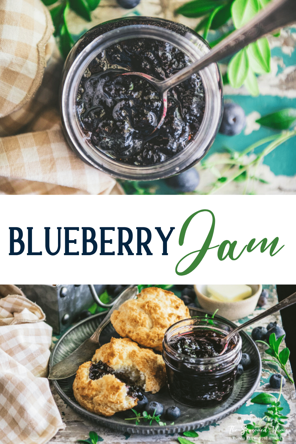 Blueberry Jam - The Seasoned Mom