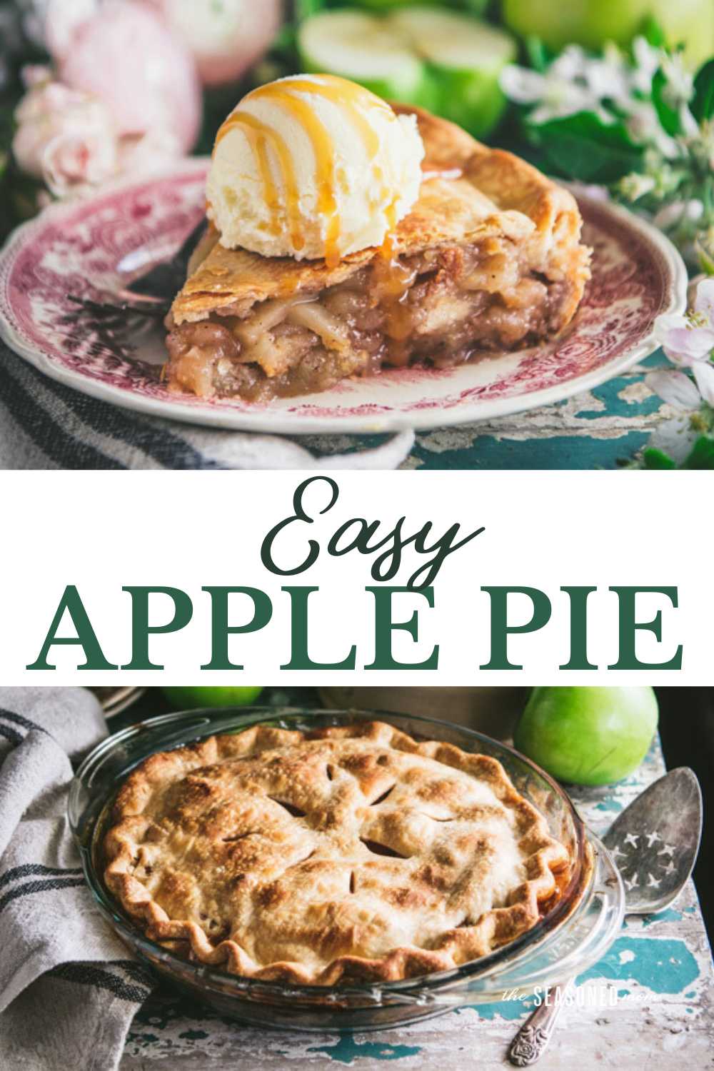 Mom's Easy Apple Pie - The Seasoned Mom