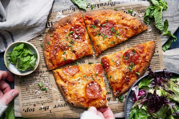 Flatbread Pizza - The Seasoned Mom