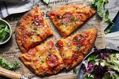 Flatbread Pizza - The Seasoned Mom